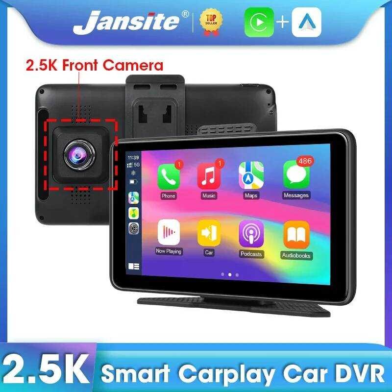 COD Original Driving Recorder Jansite DVR K P Carplay Android Auto Dash ...