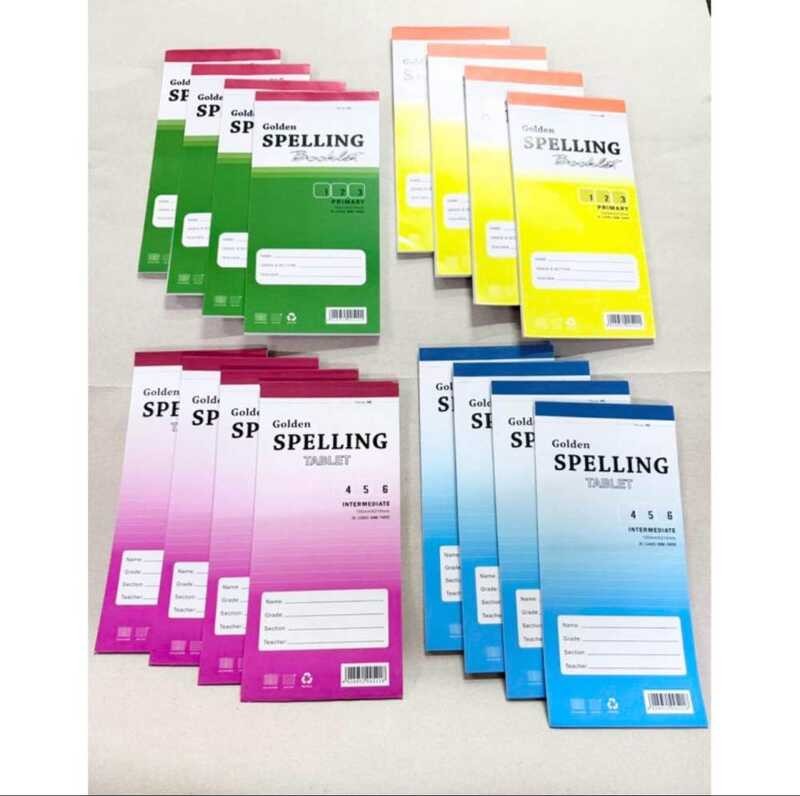 Spelling Booklet Tablet Quiz Pad Paper PER PIECE | Shopee Philippines
