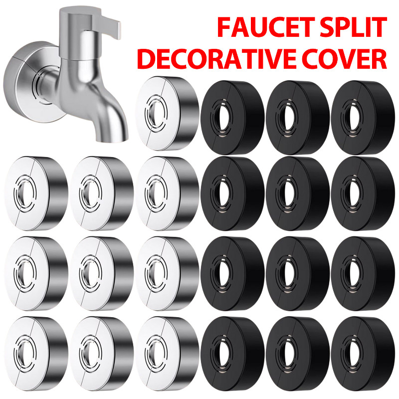 Modern Faucet Decor Cover - Detachable Valve Protector Lid - Bathroom ...