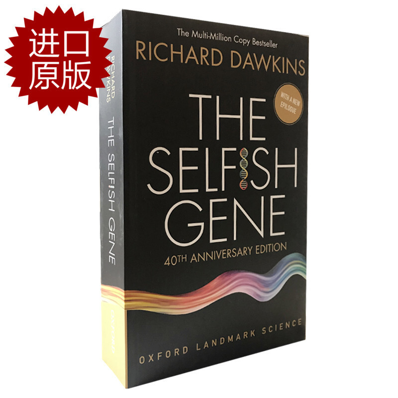 The Selfish Gene 40th Anniversary Edition English Original The Selfish ...
