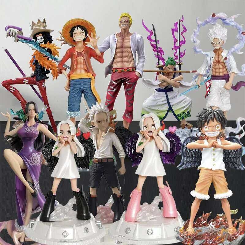 One Piece Burukku Figures Egghead Seraphim Boa·Han Statue Luffy Figure ...