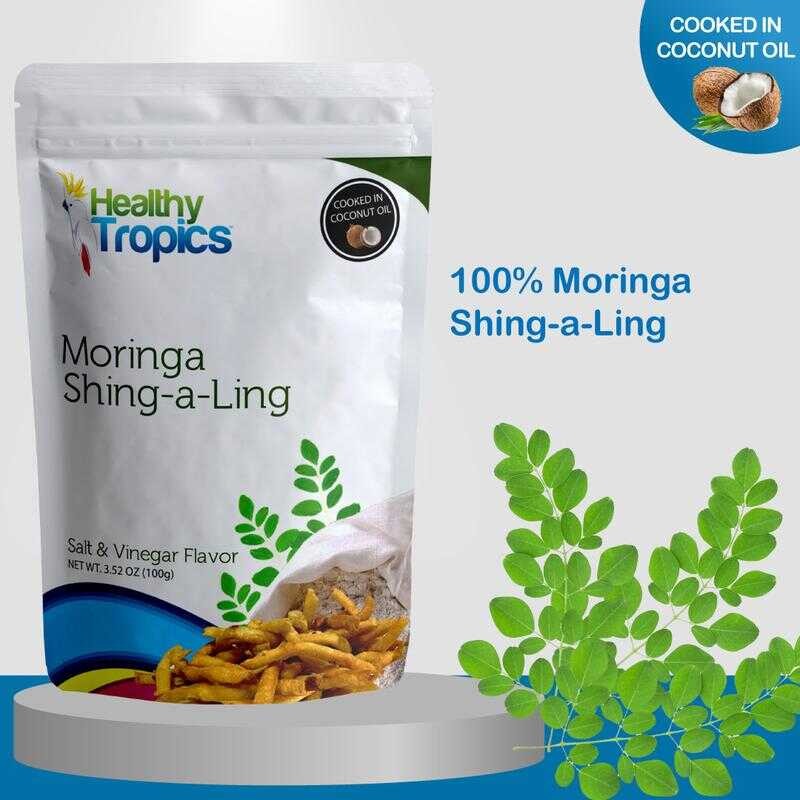 Healthy Tropics Moringa Shing-A-Ling Salt And Vinegar Flavor 100Grams ...