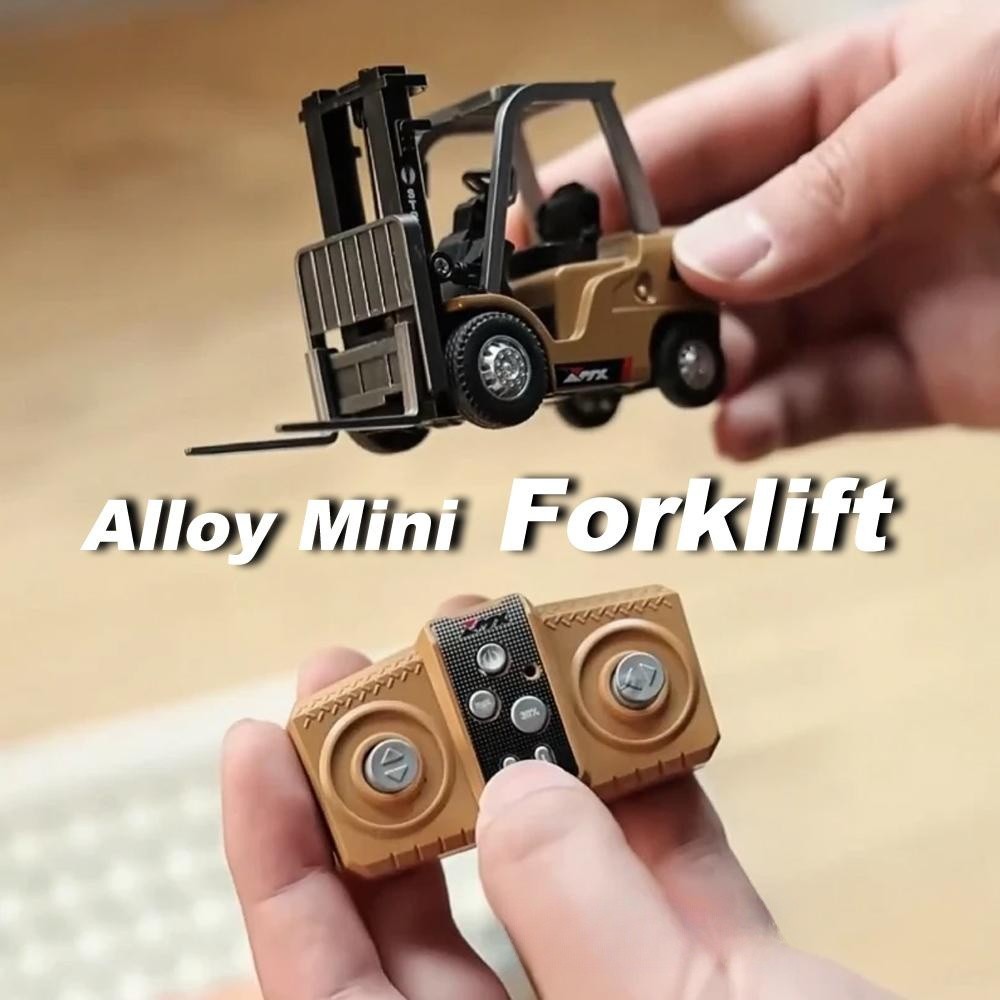 1:64 remote control car with app control Alloy Metal Toy Forklift｜Mini ...