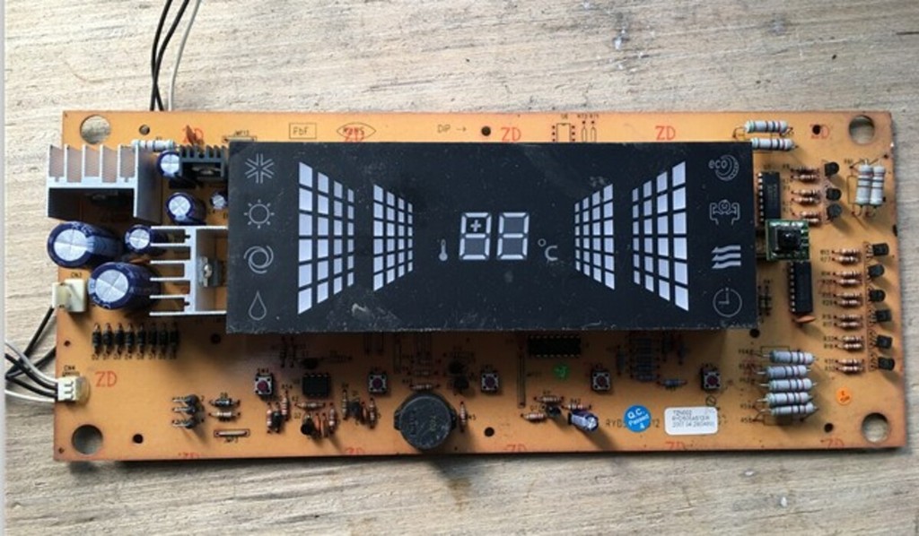 Mitsubishi Heavy Industries Air Conditioner Display Board Main Control ...