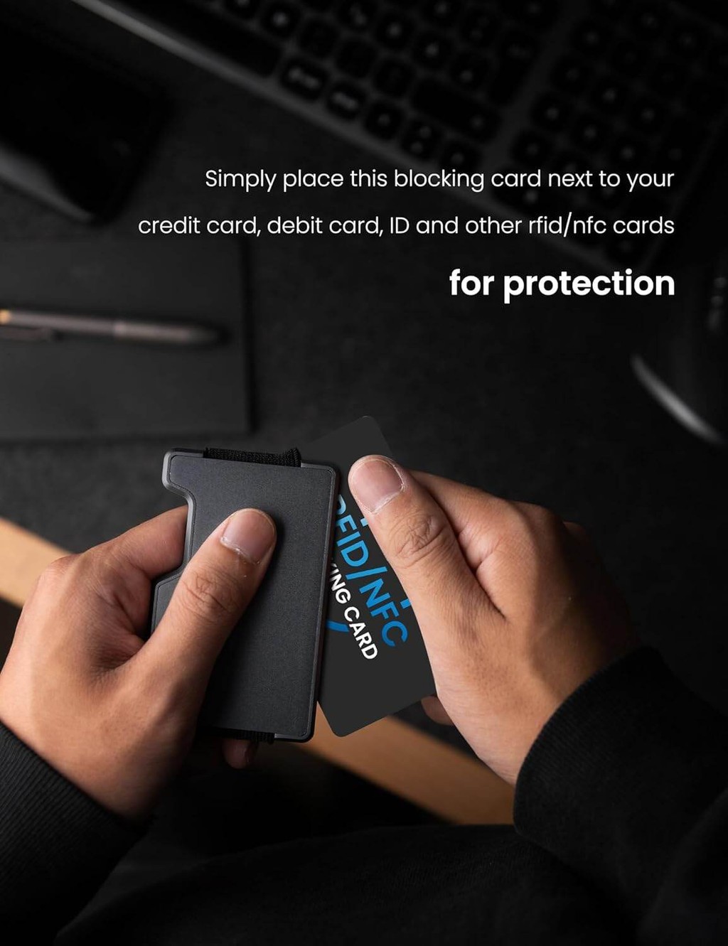 RFID Blocking Card 6 Pack, Bank Debit Credit Card Protector, Anti-Theft ...