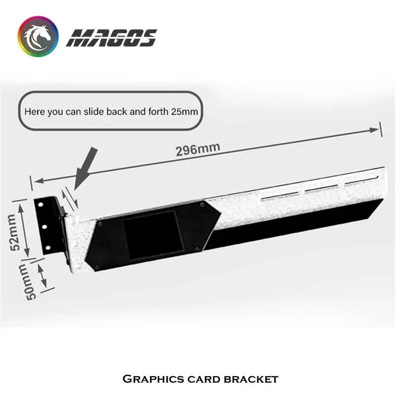 VGA RGB Holder 3090/4090 GPU Bracket 2.2 Inch IPS LCD Display ...