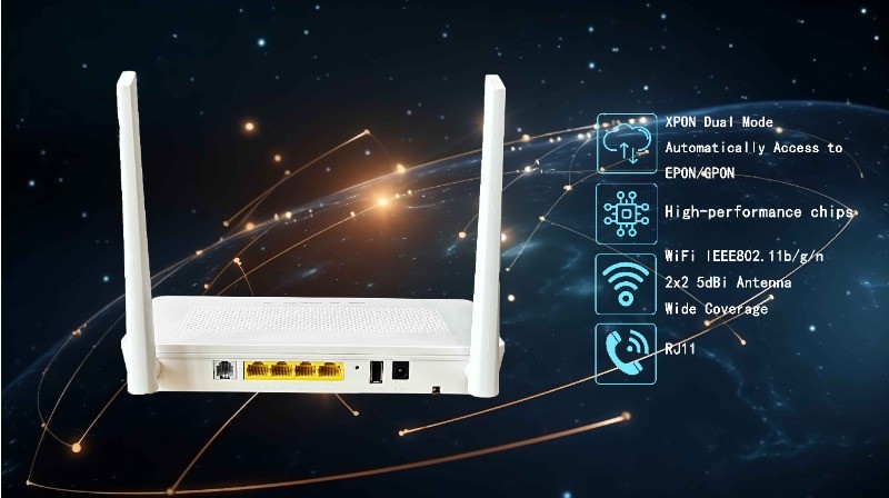 Brand New 5V5 EG8145V5 ONU UPC/APC EPON/GPON/XPON Vlan 5DBI Large ...