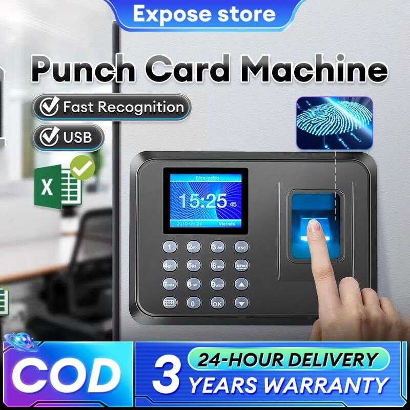 Biometric Attendance System, Fingerprint, USB Reader, Time Clock ...