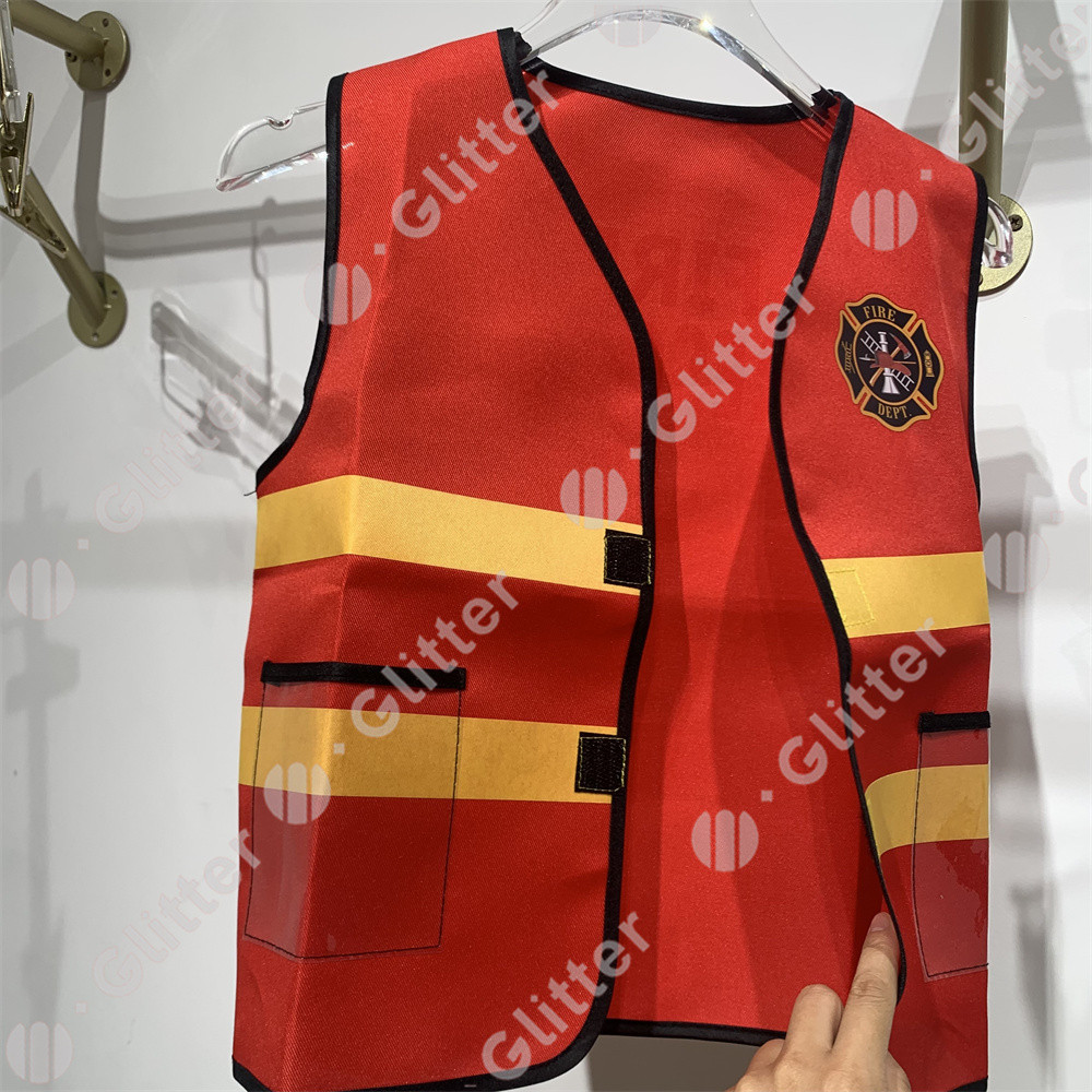 Firefighter Cosplay Costume Career Day clothing for Kids Halloween ...