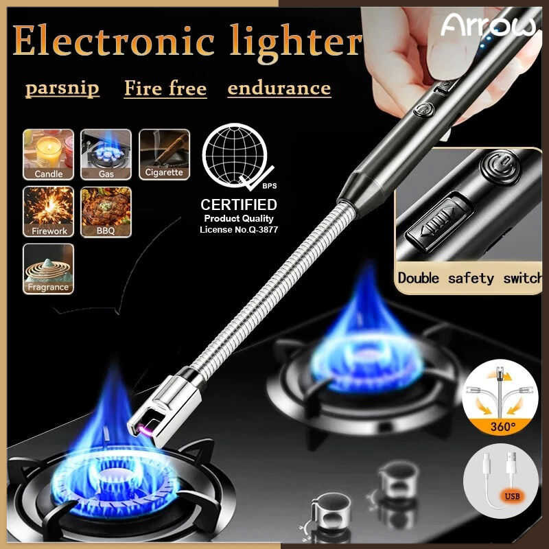 Arrow Electric Lighter Igniter Torch Gas Stove Rechargeable Flameless ...