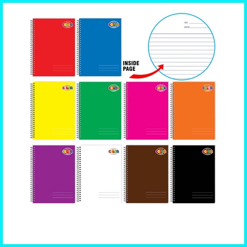 ADVANCE SPIRAL NOTEBOOK - 80 leaves (10pcs) | Shopee Philippines