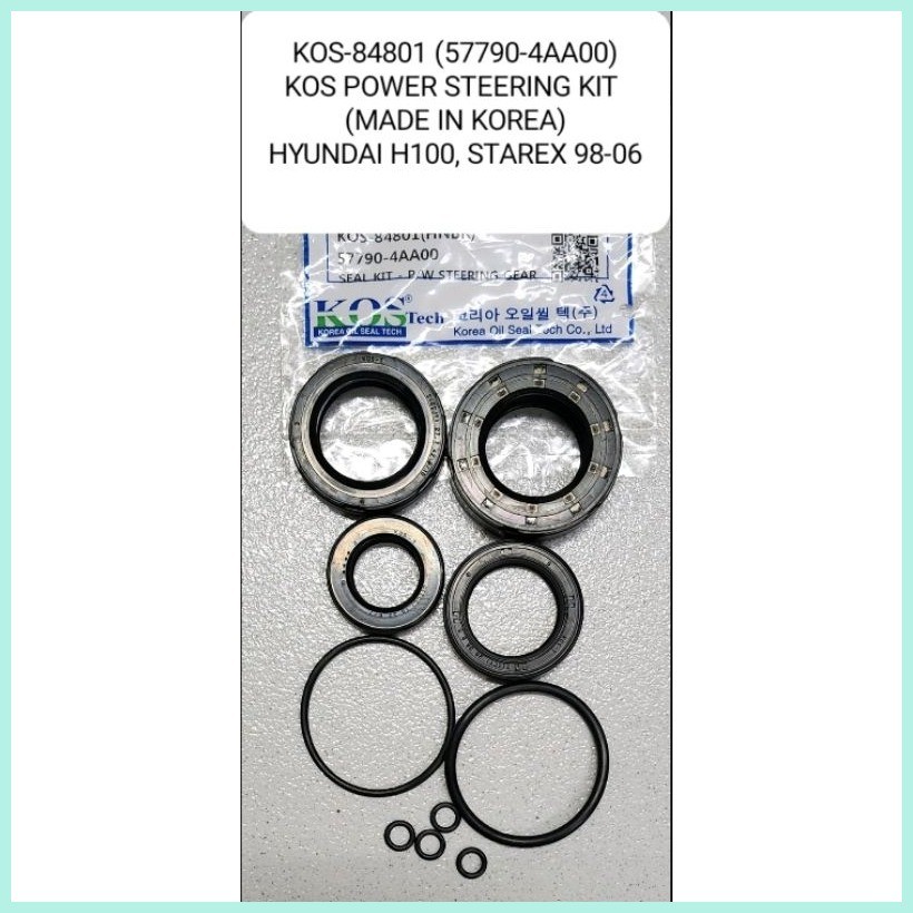 Power Steering Kit H100, Starex (1998-2006) (MADE IN KOREA) | Shopee ...