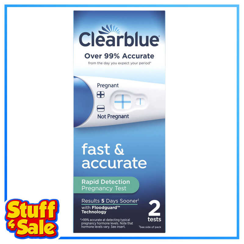 Clearblue Rapid Detection Pregnancy Test, 2 Count 3 2ee | Shopee ...