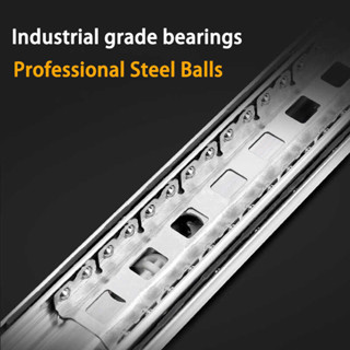 Heavy Duty 53Mm ∢ Drawer Slide Rails Load Capacity Rail 260Lb Ball ...