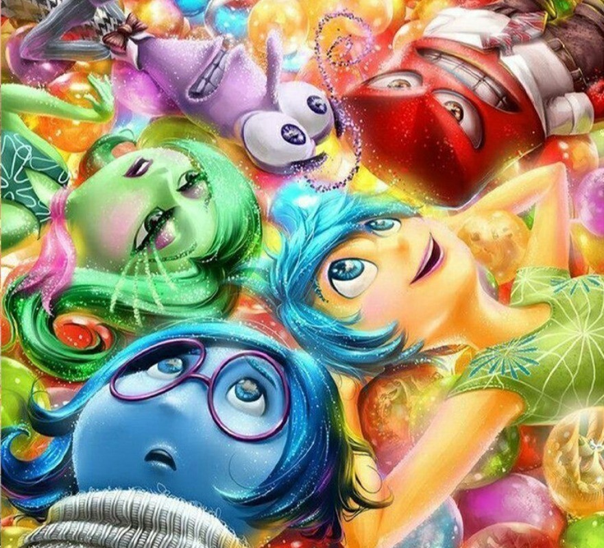 Inside Out 2 Costume for Kids Girl Boys 2-12year Halloween Cosplay ...