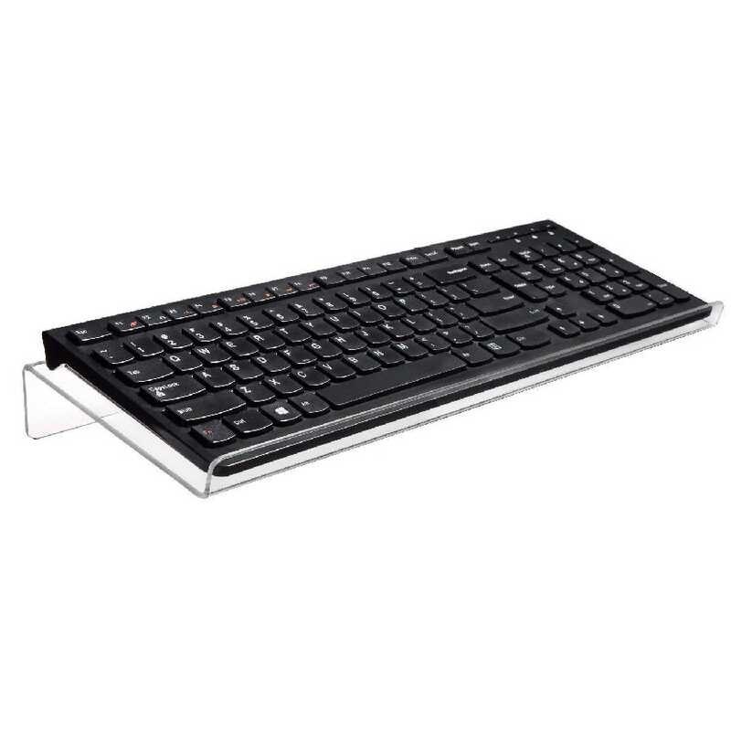 COD Home Office Computer Keyboard Tilted Holder Acrylic Stand Ergonomic ...