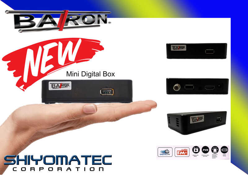 Digital Baron TV Receiver Box Mini | Shopee Philippines