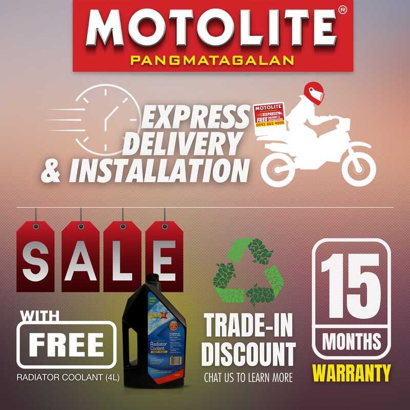 Motolite ENDURO Maintenance-Free Car Battery 15 Months Warranty - All Authentic & Fresh Stoc ...