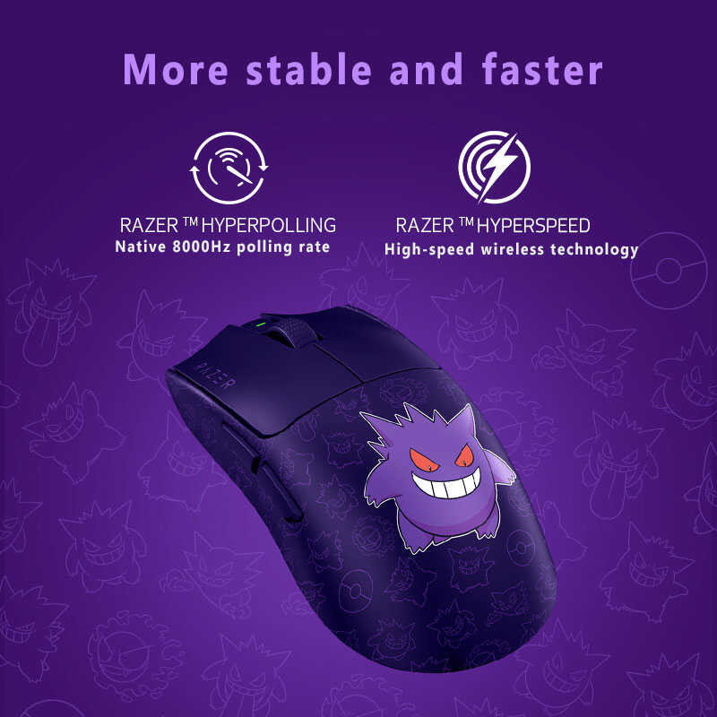Razer Viper V3 Pro - Gengar Limited Edition Wireless Gaming Mouse ...