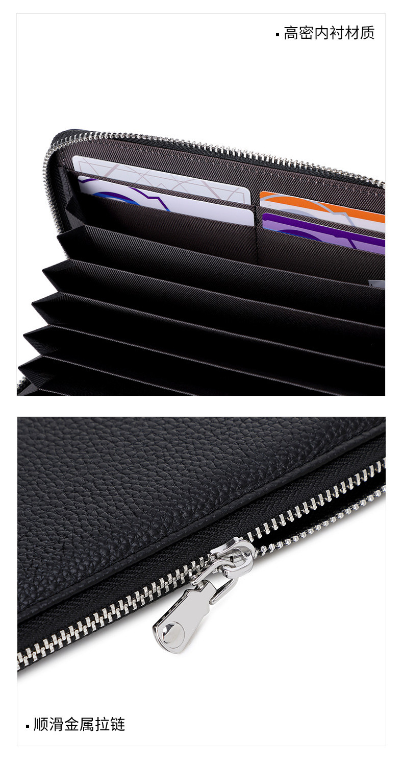 RFID Long Passport Holder Multifunctional Travel Ticket Document ...