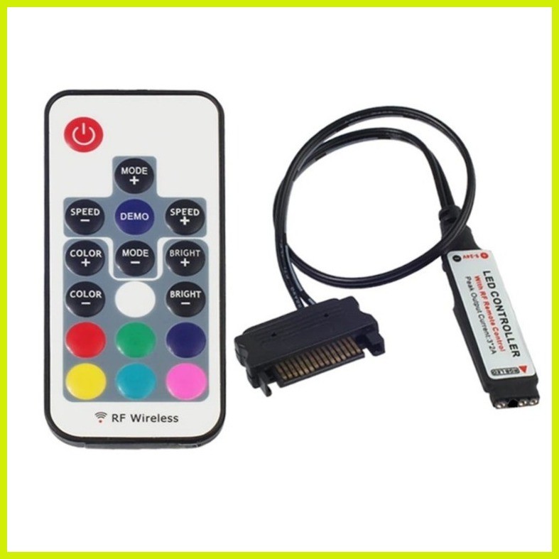 ۩ ARGB 5V LED Controller SATA with extension for ASUS / GIGABYTE / MSI ...