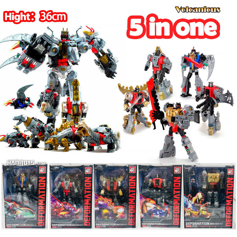 BPF 。 G1 Transformation Toy Dinoking Volcanicus Grimlock Slag Sludge ...