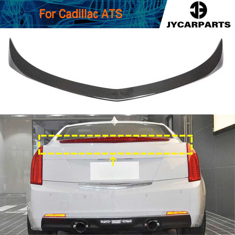 Cadillac ATSL For Modified D3 Carbon Fiber No-hole Spoiler Rear Pressure Wing | Shopee Philippines