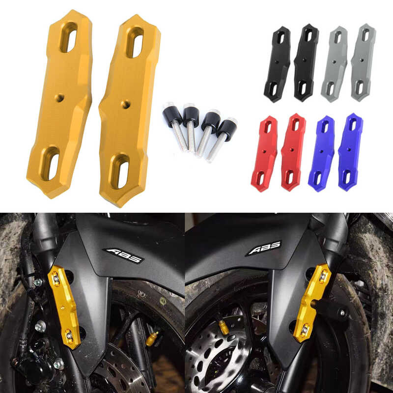 CNC Motorcycle Front Fork Protector Guard Fender Slider For Yamaha NMAX ...