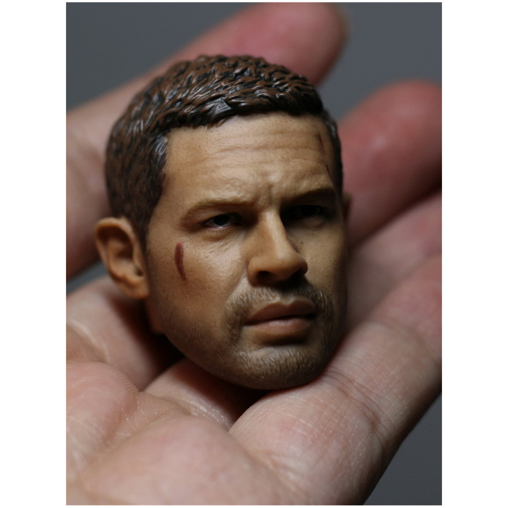 1/6 Tom Hardy Wounded Soldier Man Head Sculpt Model Fit For 12 ...