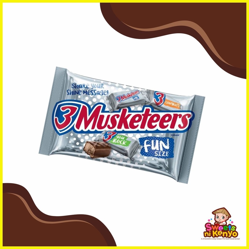 3 Musketeers Fun Size Chocolates | Shopee Philippines
