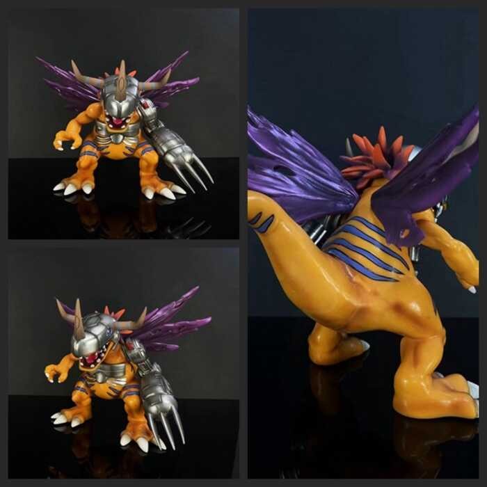 Tt Mechanical Greymon Digimon Creation Evolution Set Display Model ...