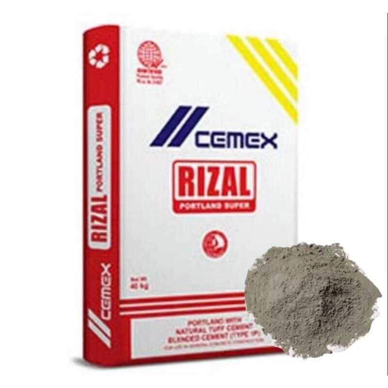 (1Kg) Construction | Semento CEMEX RIZAL Portland-Pozzolan Cement (Per ...