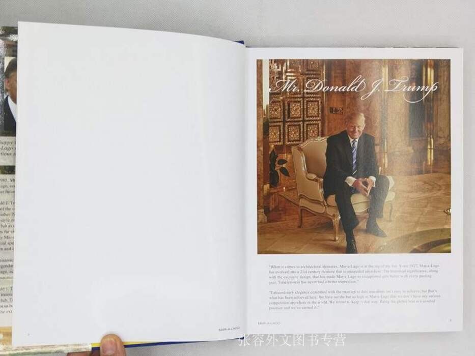 Original Hardcover MAR-A-LAGO OCEAN-TO-LAKE Mar-A-Lago | Shopee Philippines