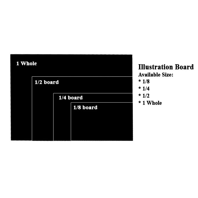 1 whole Illustration Board Card Board | Shopee Philippines