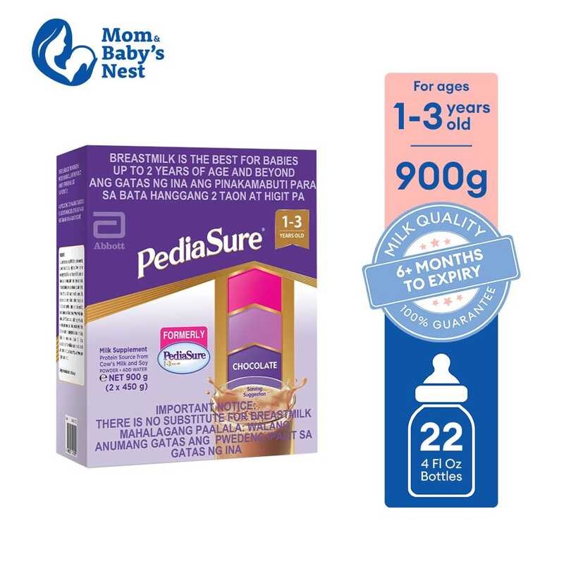 Pediasure Choco 900G For Kids 1 To 3 Years Old | Shopee Philippines