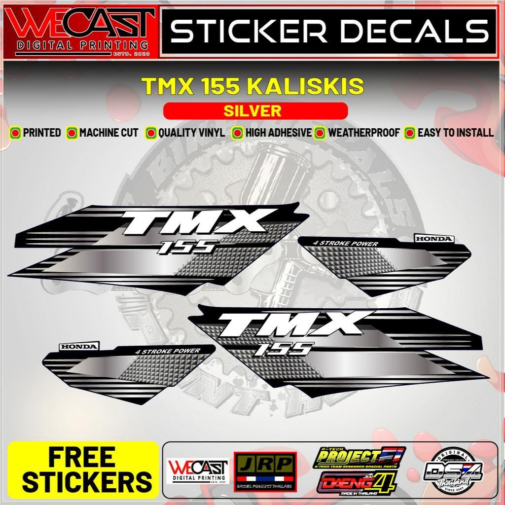 WECAST TMX 155 Kaliskis Tank Decals Sticker for Motorcycle Accessories ...