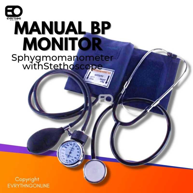 Original Sphygmomanometer Manual Blood Pressure Monitor Complete Set BP ...
