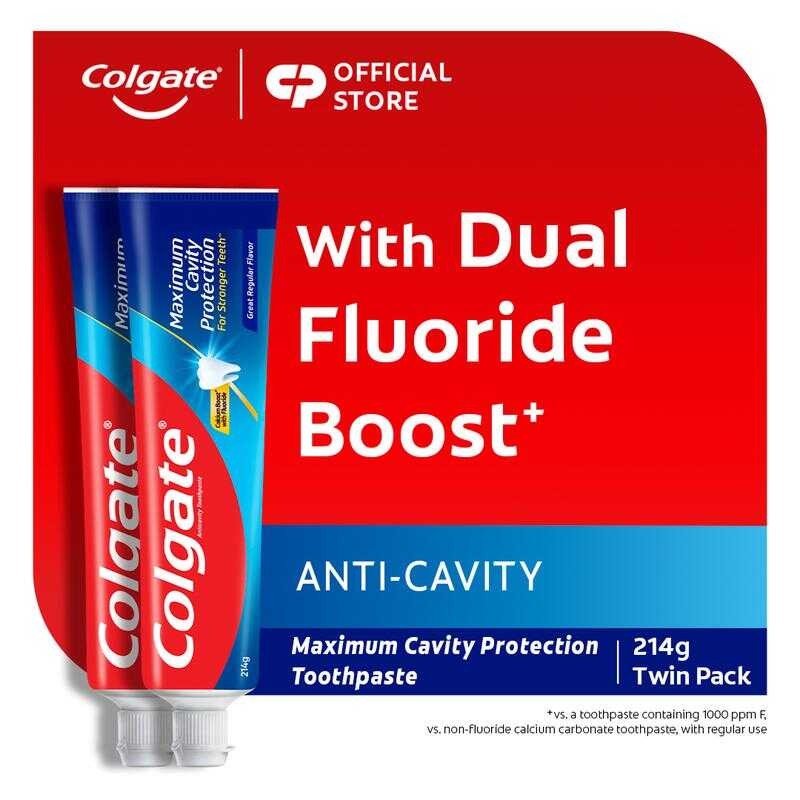 Asz-071 Colgate Maximum Cavity Protection Anti-Cavity Family Toothpaste ...