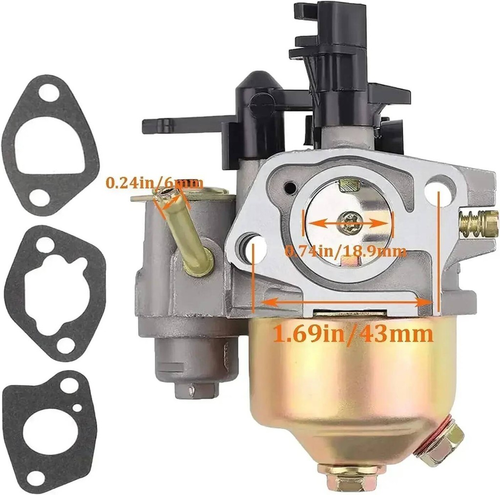 Carburetor 212cc Replacement for Harbor Freight Predator R210 6.5HP 7HP ...