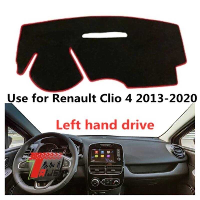 Left Taijs Hand Drive Car Dashboard Cover Mat Dashmat For Renault Clio ...