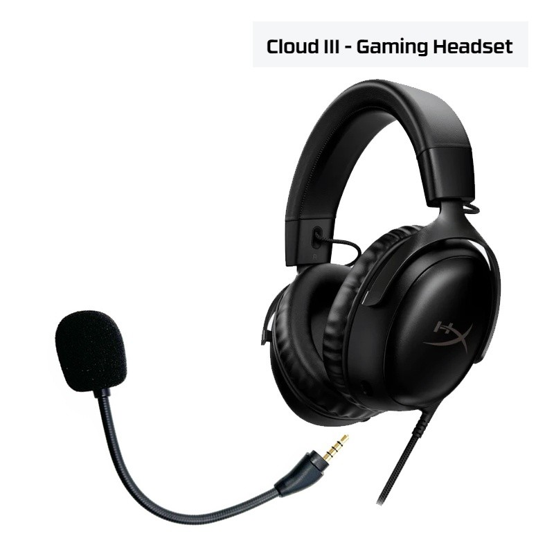 3.5mm Headphone Microphone Cable for HyperX Cloud 3 III Wired ...