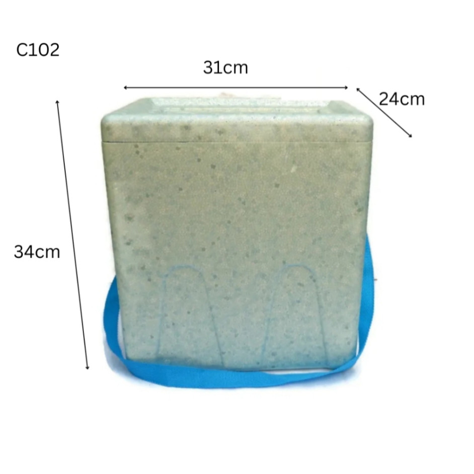 (KES) STYRO BOX / MINIBOX / ICE CANDY BOX / STYROFOAM ICE CHEST CLOTH ...