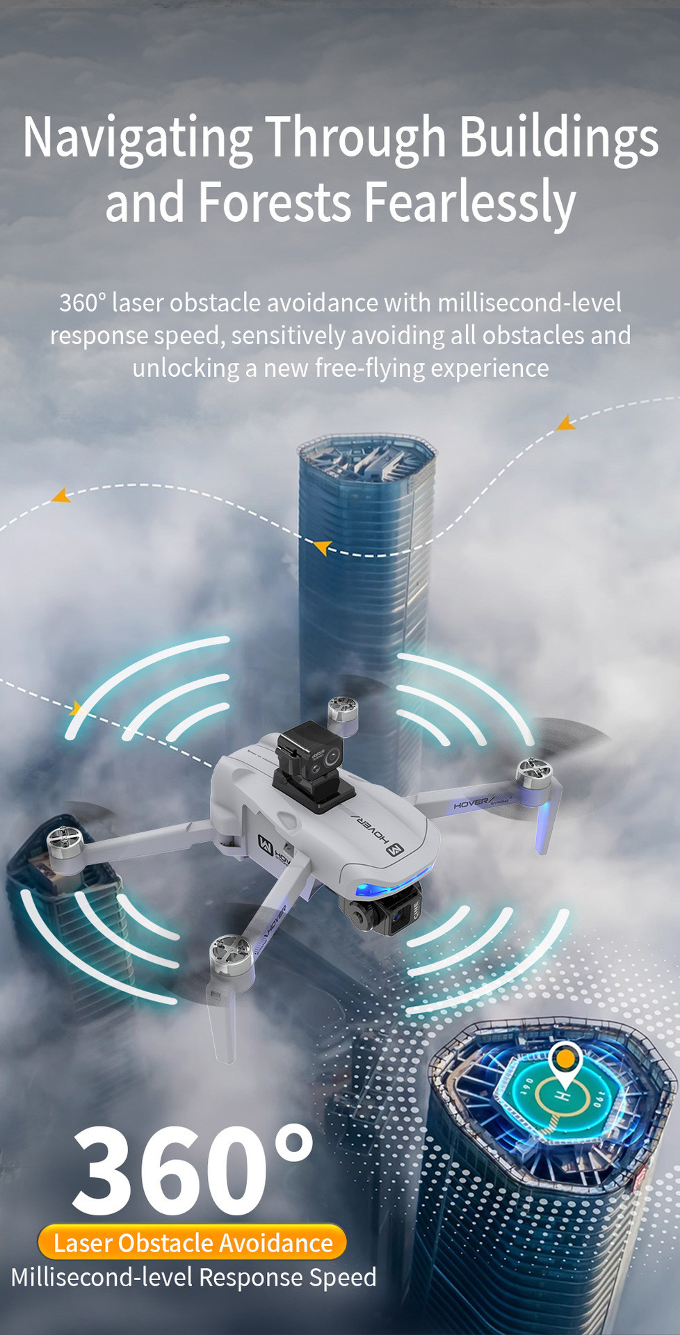 2025 New Three-axis Gimbal Screen Control High-definition Aerial Drone ...