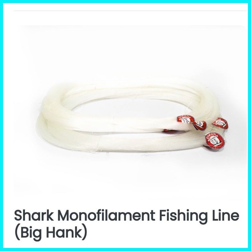 SHARK MONOLINE FISHING NYLON Big Hank/Labay Tansi | Shopee Philippines