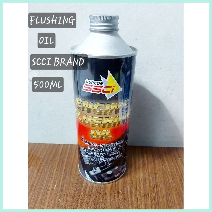 ENGINE FLUSHING OIL 500ML SCCI ORIGINA | Shopee Philippines