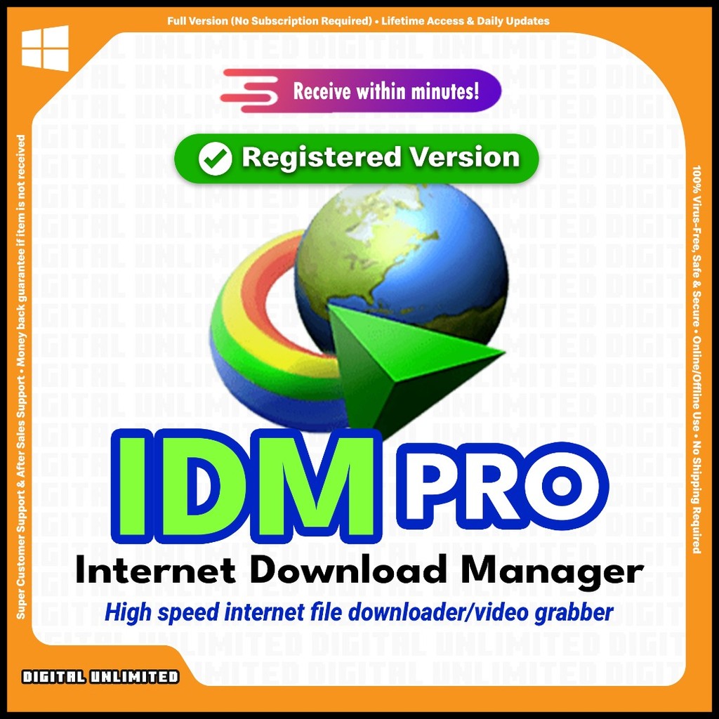 ♨ [Lifetime] Internet Download Manager IDM Pro Latest for Windows OS ...