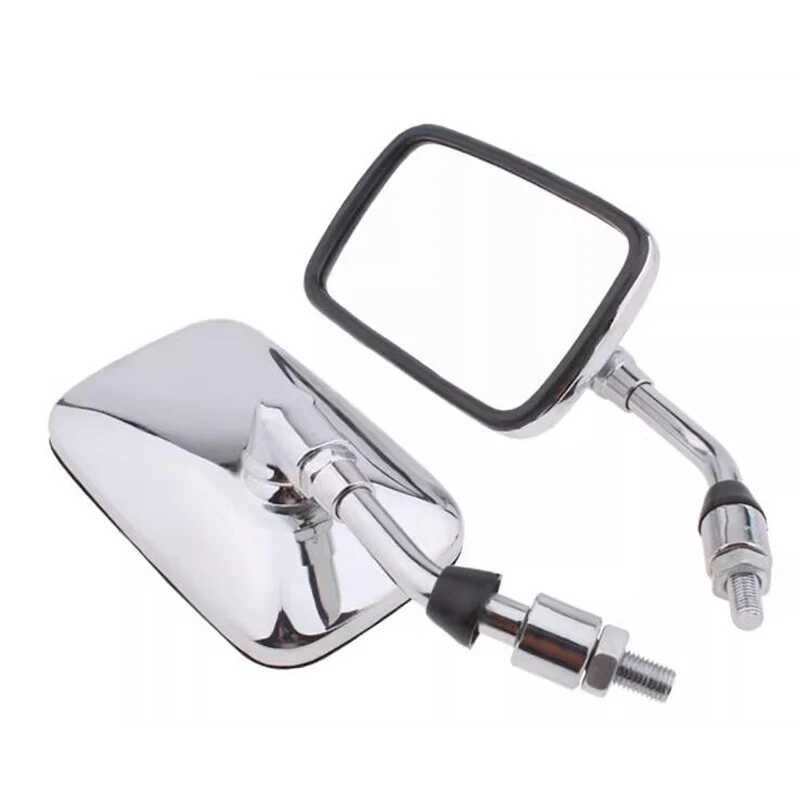 10mm Motorcycle Universal Rearview Mirrors para sa Honda Kawaski Vulcan ...