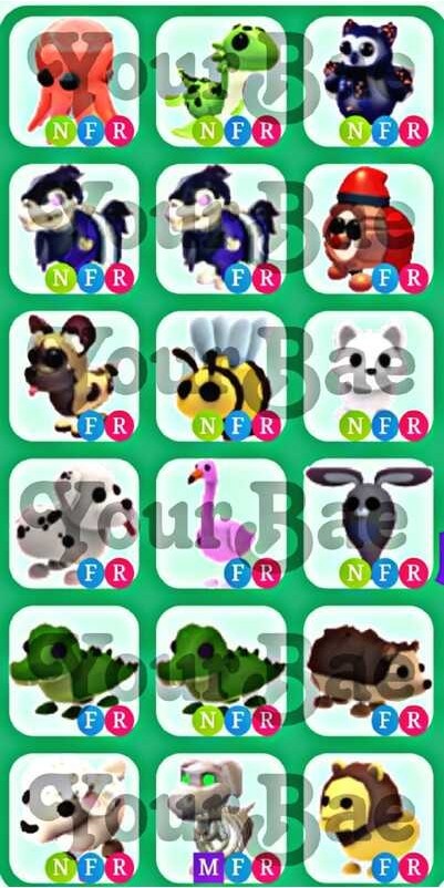 (Part 1) Adopt Me Pets Game Card COD | Shopee Philippines