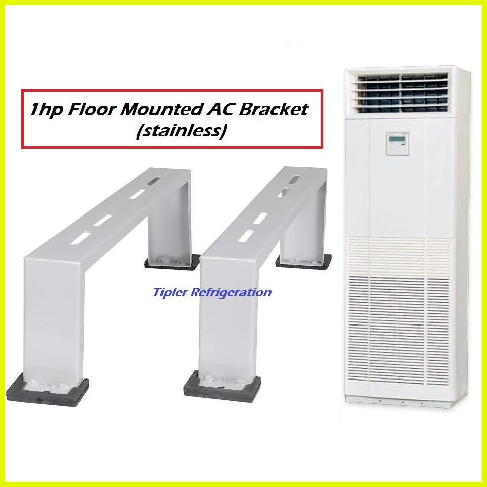 1HP Floor Mounted Aircon Bracket (stainless) | Shopee Philippines