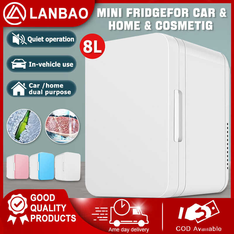 Inverter Small Car Mini Refrigerator Refrigeration Household | Shopee ...